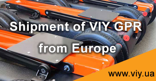 Transient Technologies :: Shipment of VIY GPR from Europe